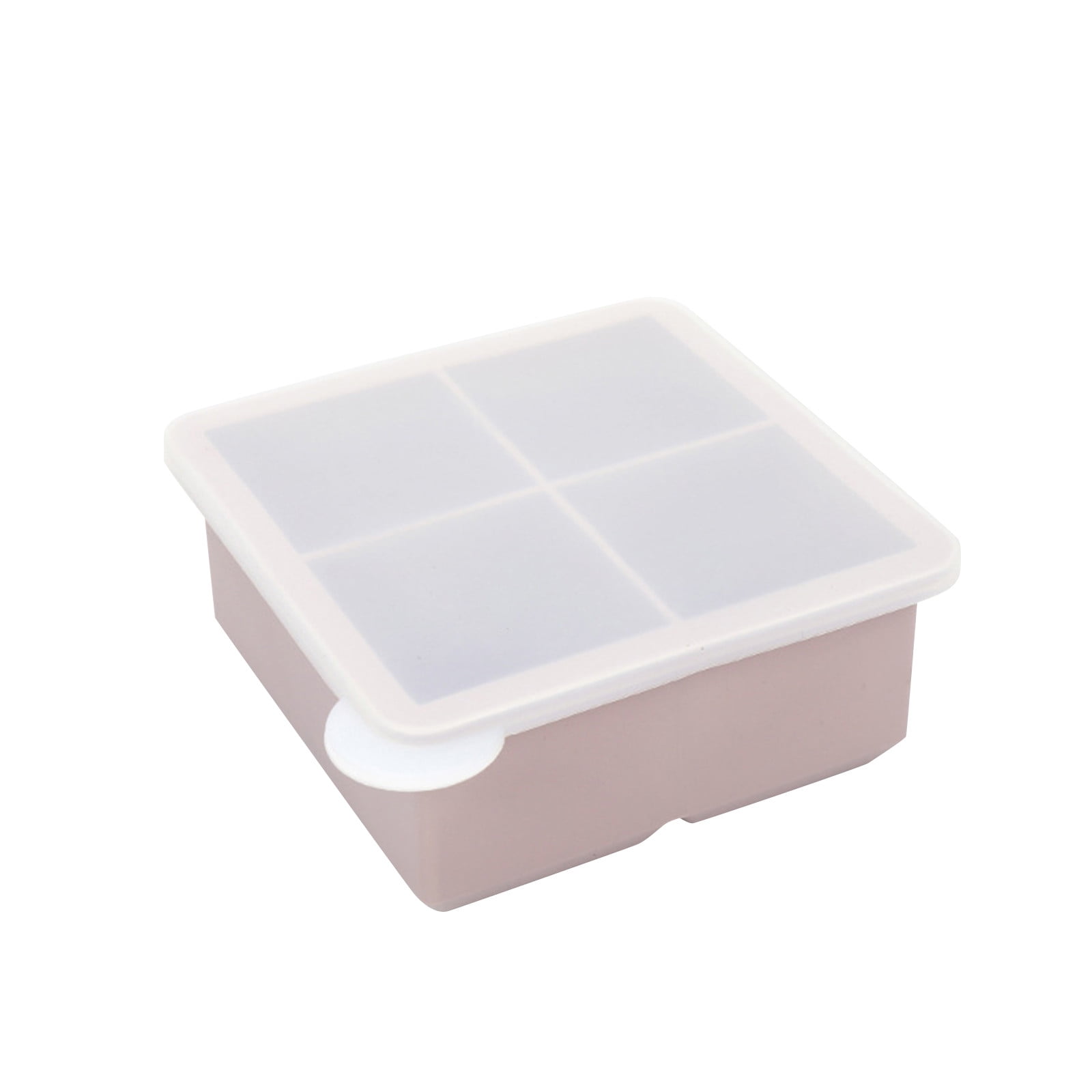Large Ice Cube Tray for Freezer: LUCKYM 2 Inch Square Ice Cube Maker ...