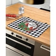 Large Induction Cooktop Protector Mat Christmas Cardinal Birds Stove ...