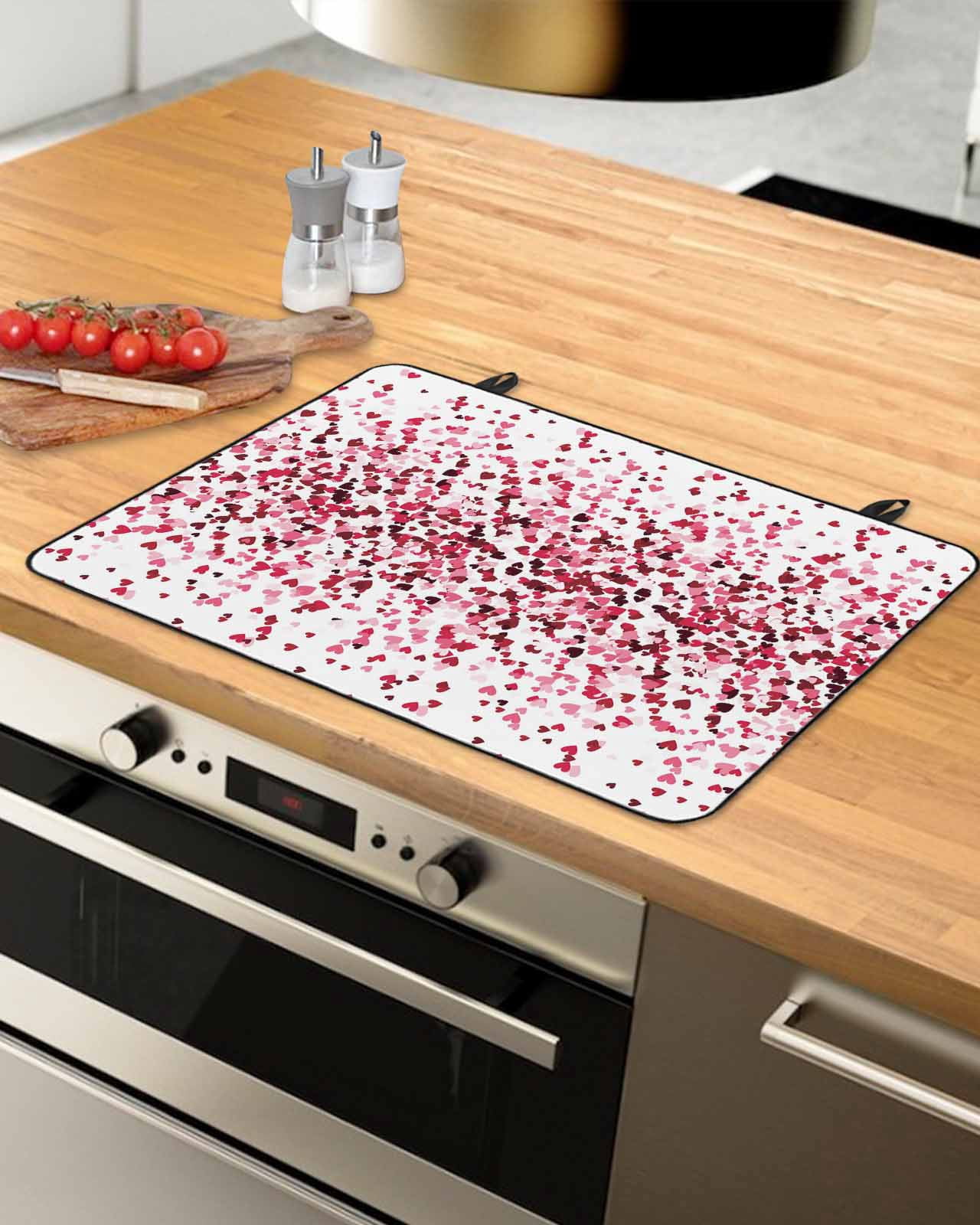 Large Induction Cooktop Protector Mat Happy Valentine's Day Stove Top ...
