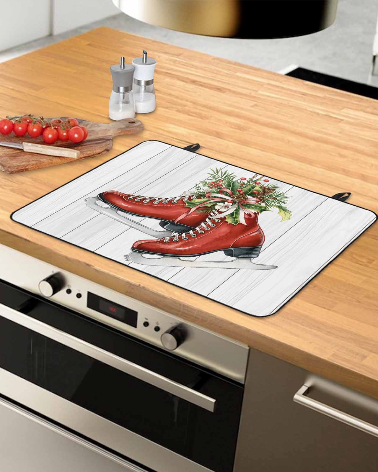 Large Induction Cooktop Protector Mat Ice Skates Stove Top Covers for ...