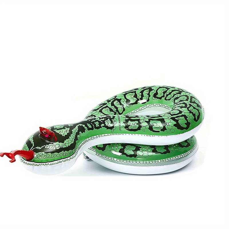 Large Inflatable Snake, 1pc Inflatable Fake Snake Garden Swimming Pool ...