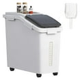 Large Ingredient Flour Storage Bin, Rice Storage Container Bulk Flour ...