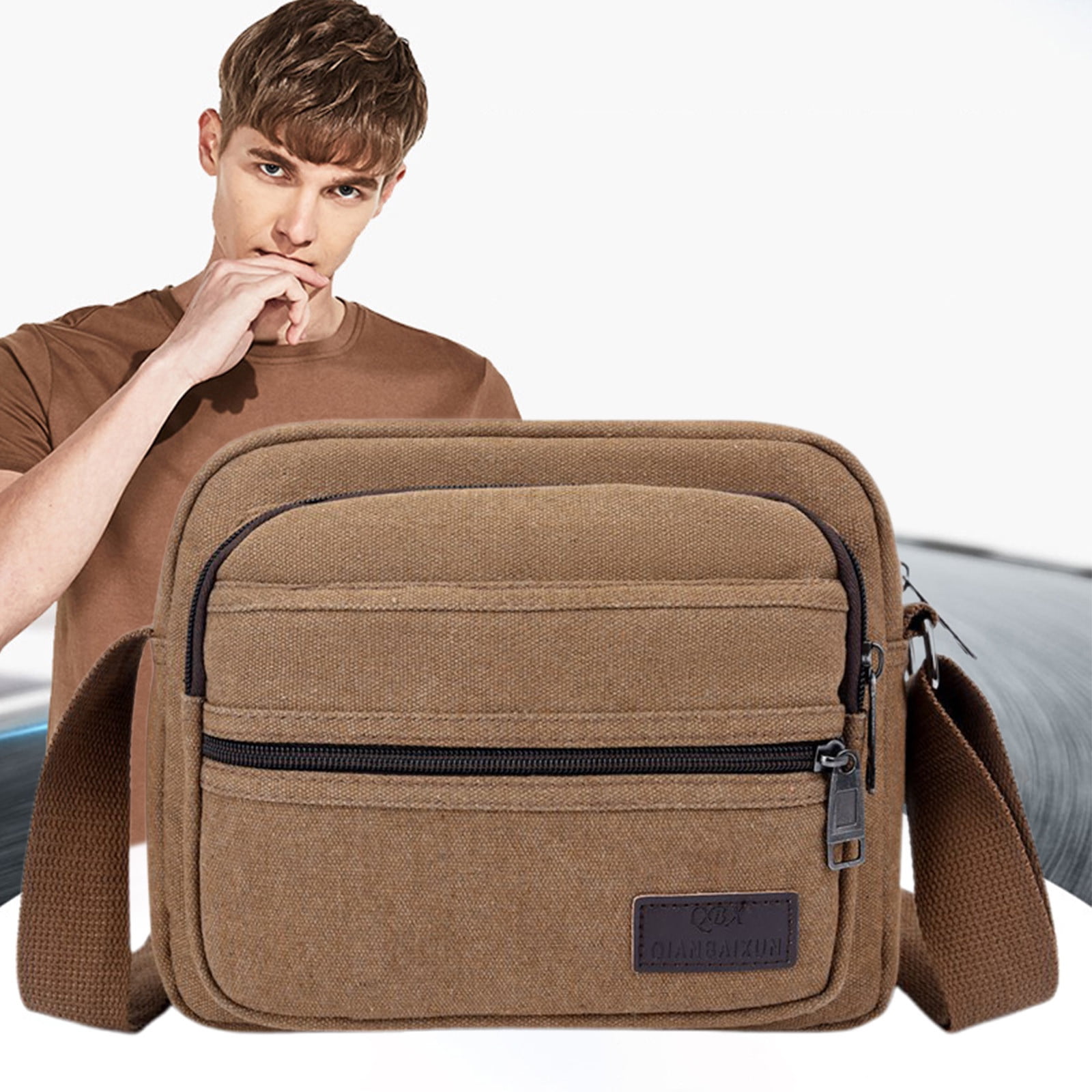 Large Insulated Lunch Bag - 25x21x12cm Portable Cooler Bag with Zipper ...