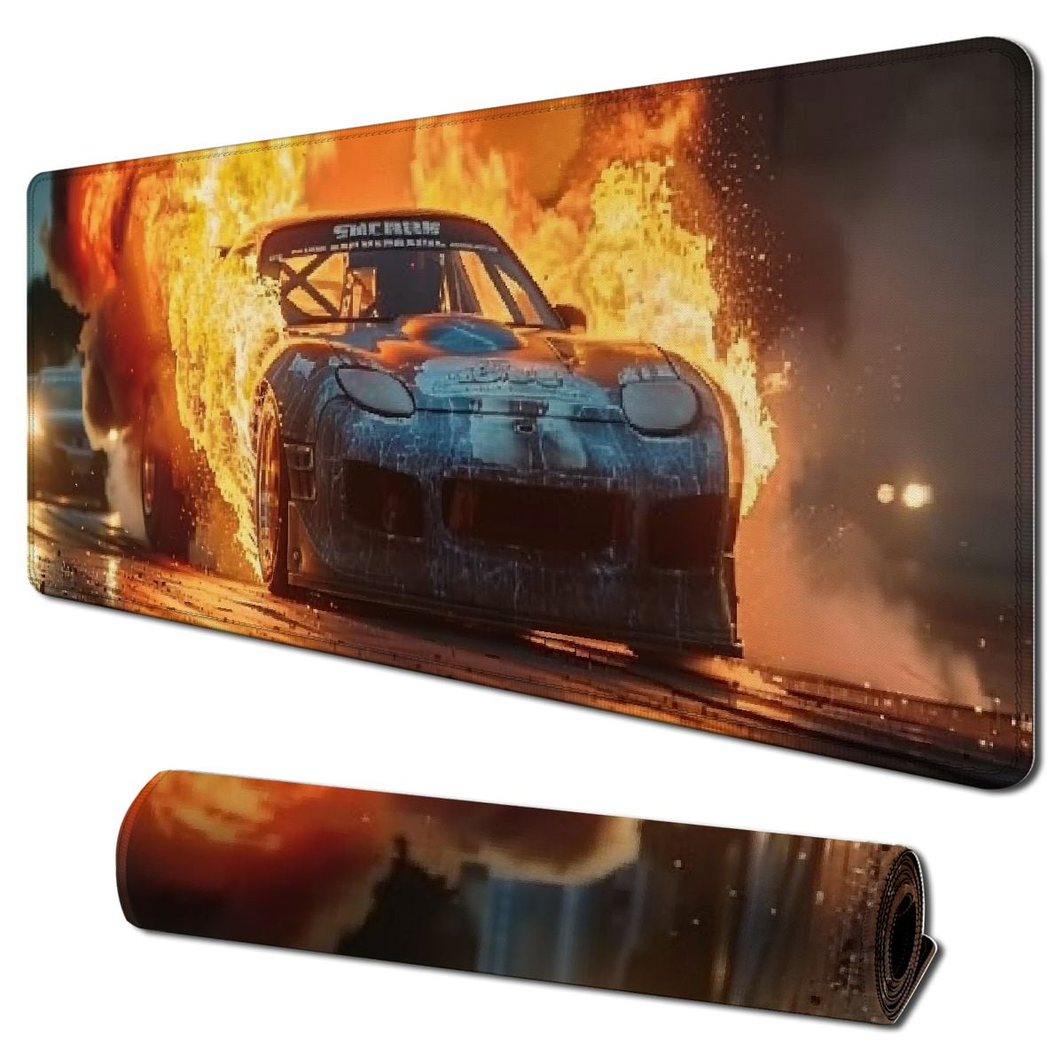 Large Japanese Desk Mat Rubber Base Computer Accessories Supplies ...