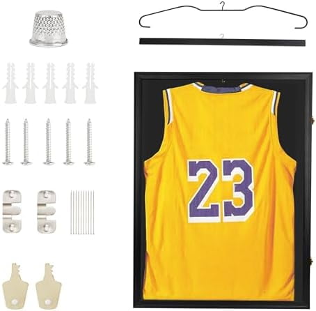 Large Jersey Display Frame Case 31.25"x23.25", – UV-Protected Shadow ...