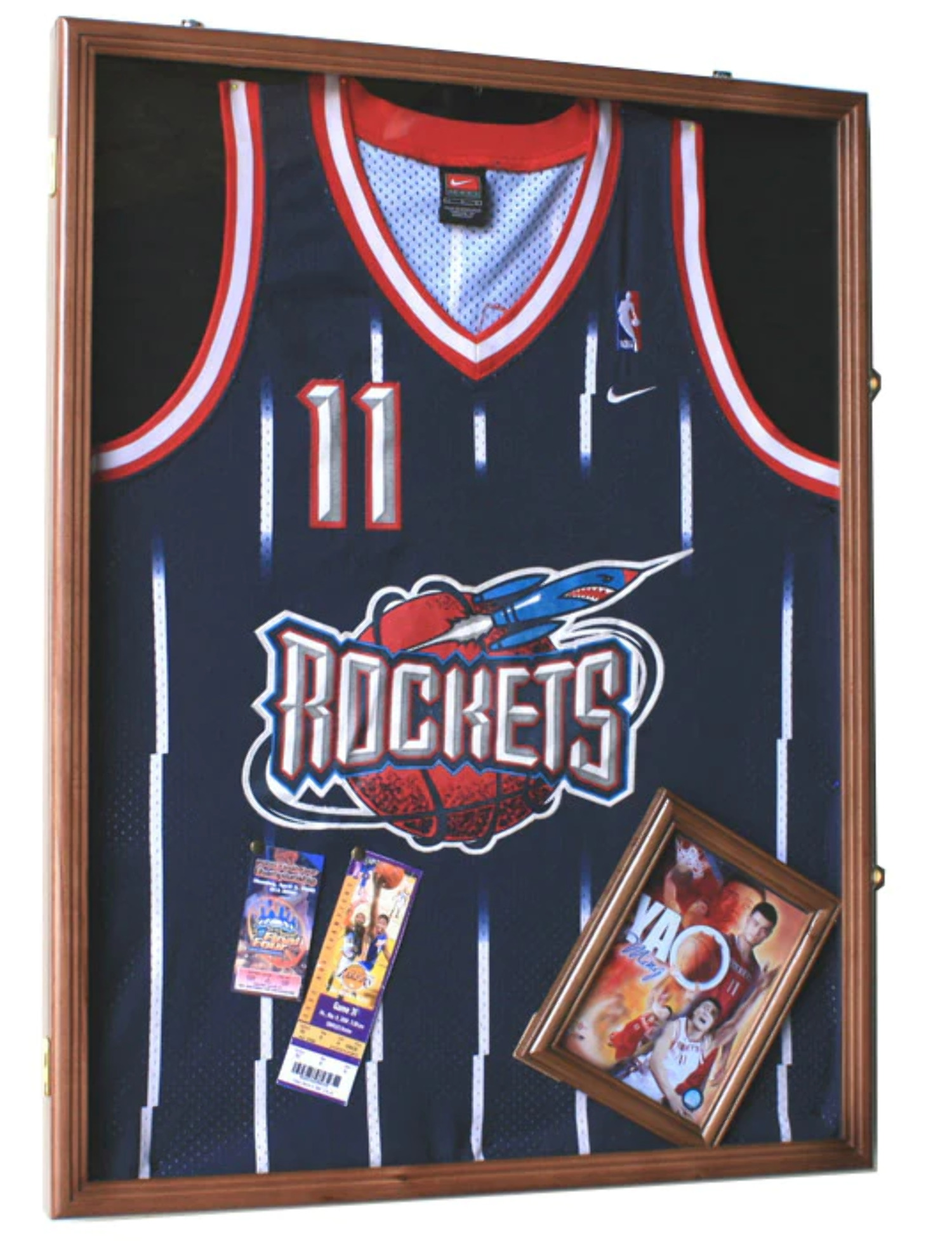 Large Jersey or Uniform Frame Display Case Cabinet Shadow Box - Walmart.com