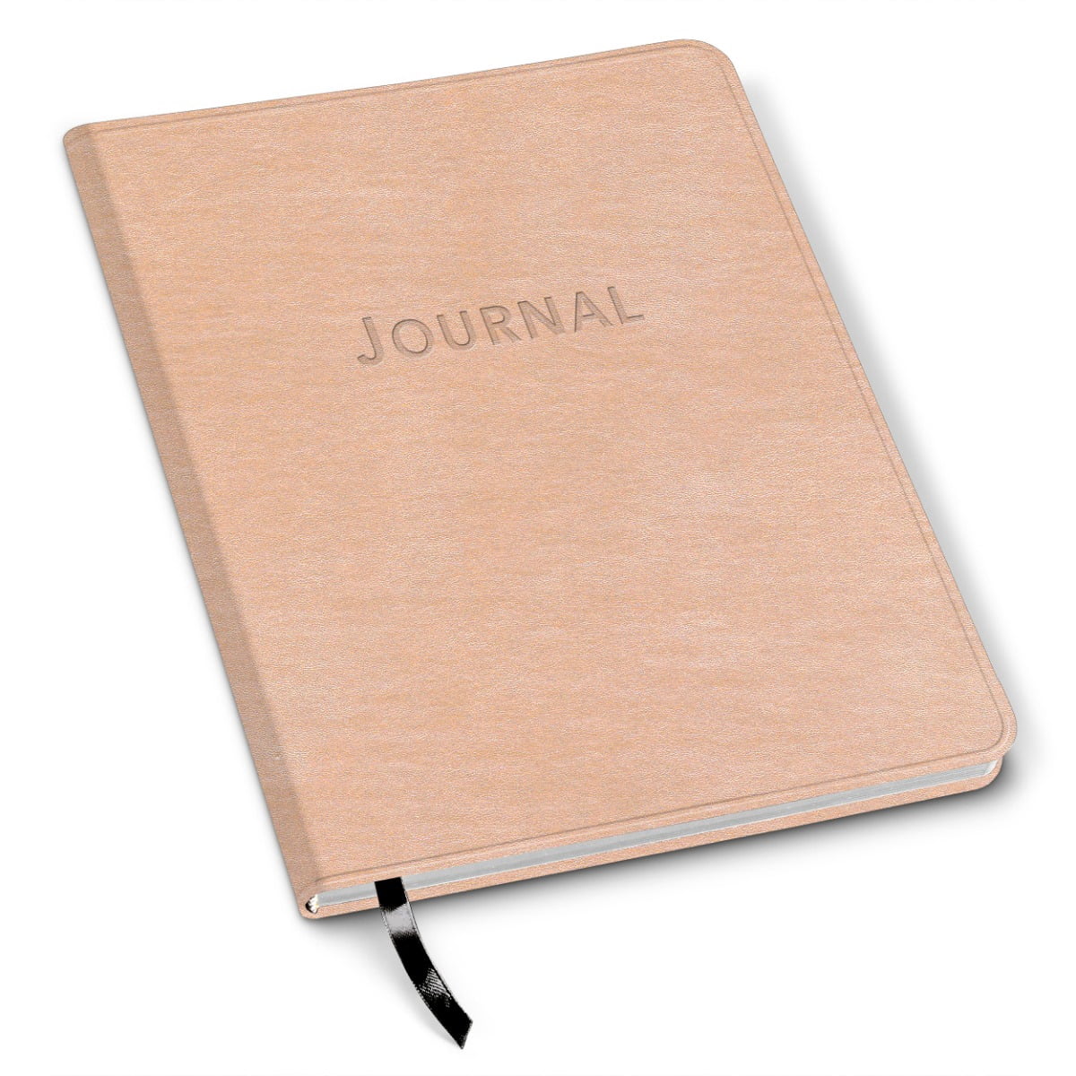 Large Journal by Harbor - Metallic Rose Gold - 9.75"x7.5" - Walmart ...
