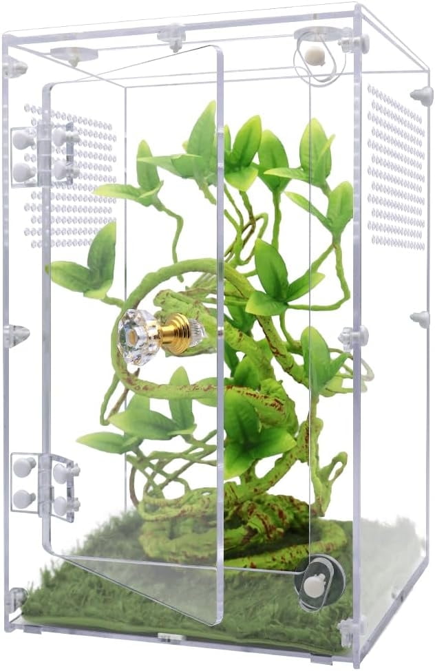 Large Jumping Spider Enclosure, Tarantula Enclosure with Front Opening ...