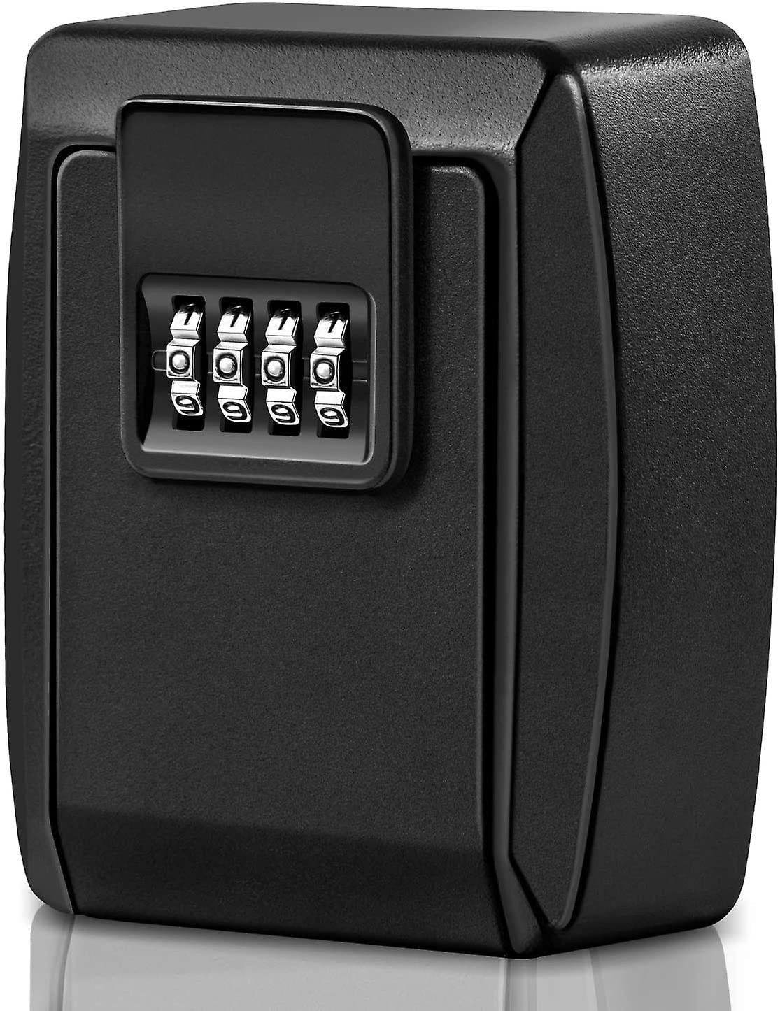 Large Key Safe Wall Mounted Key Lock Box 4 Digit Combination Resettable ...