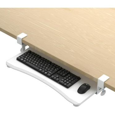 VIVO Adjustable Articulating Keyboard & Mouse Platform Wall Mount, Tray ...