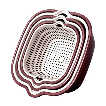 Chef Craft Select Plastic Deep Colander, 11x5 inch 5 quart, White ...