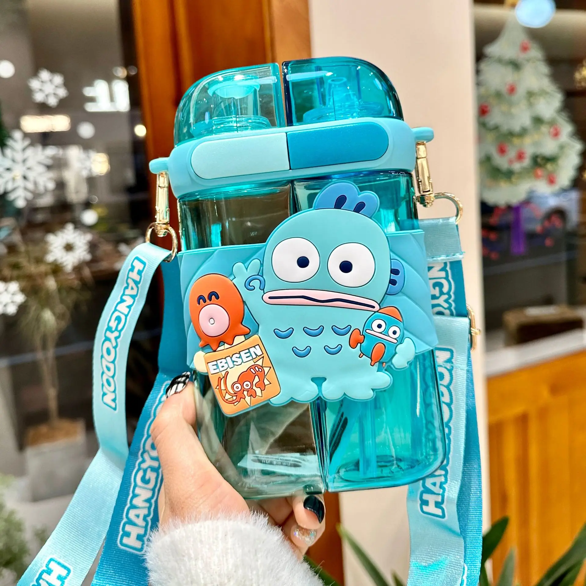 Large Kuromi Student School Outdoor Water Bottle Kawaii Anime Cup ...