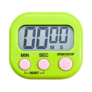 Mainstays Digital Kitchen Timer, Magnetic Countdown Count up Timer with ...