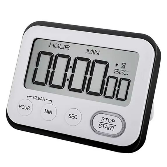 Large LCD Display Timer Count Up/Down Timer for Classroom Home Table Magnetic Timer Cooking ...