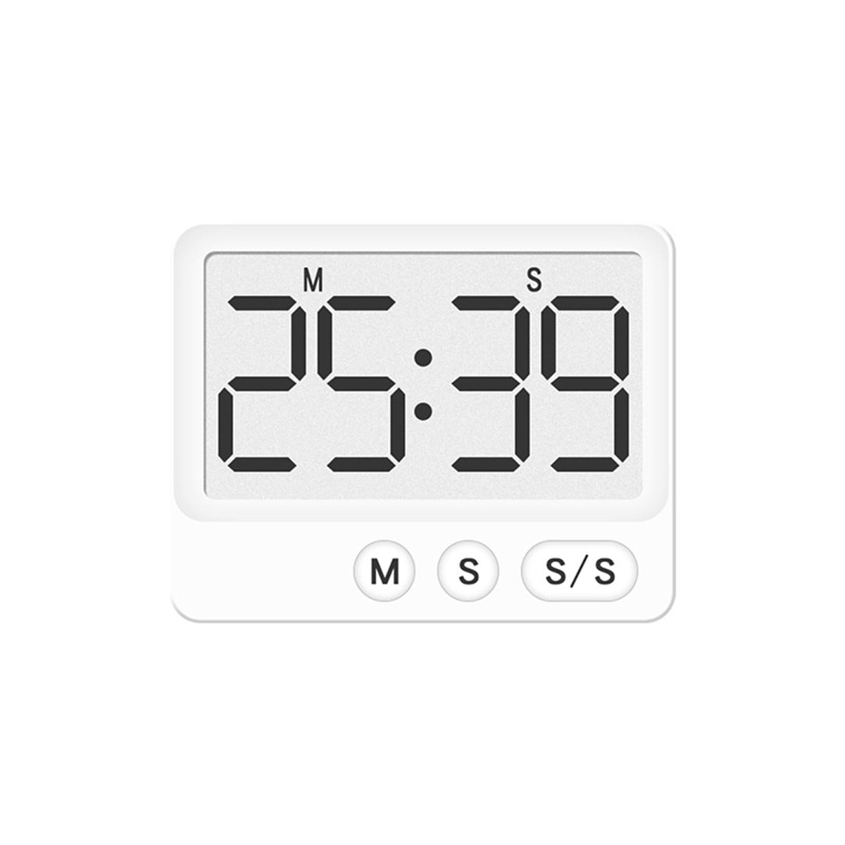 Large LCD Kitchen Digital Timer Time Management Magnetic Alarm for Cook ...