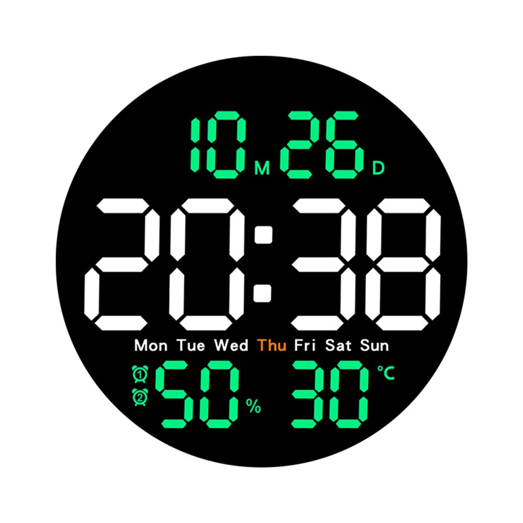 Large LED Digital Clock Remote Controlled Wall Clock Alarm Clock More ...