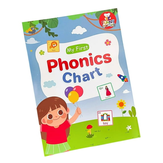 Large Language Learning Poster For Preschooler Beginner 28.7x21cm Kids ...