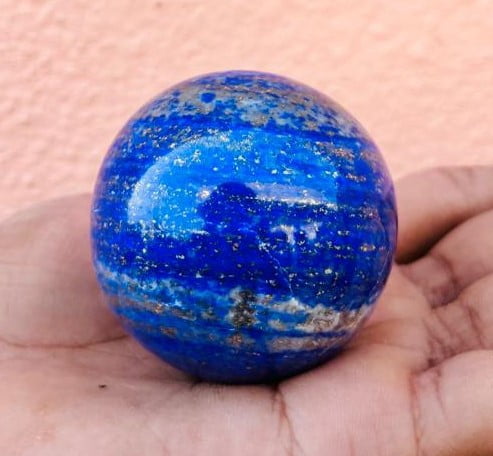 Large Lapis Lazuil Sphere - Gem Ball - Crystal Sphere - Carved Crystal ...