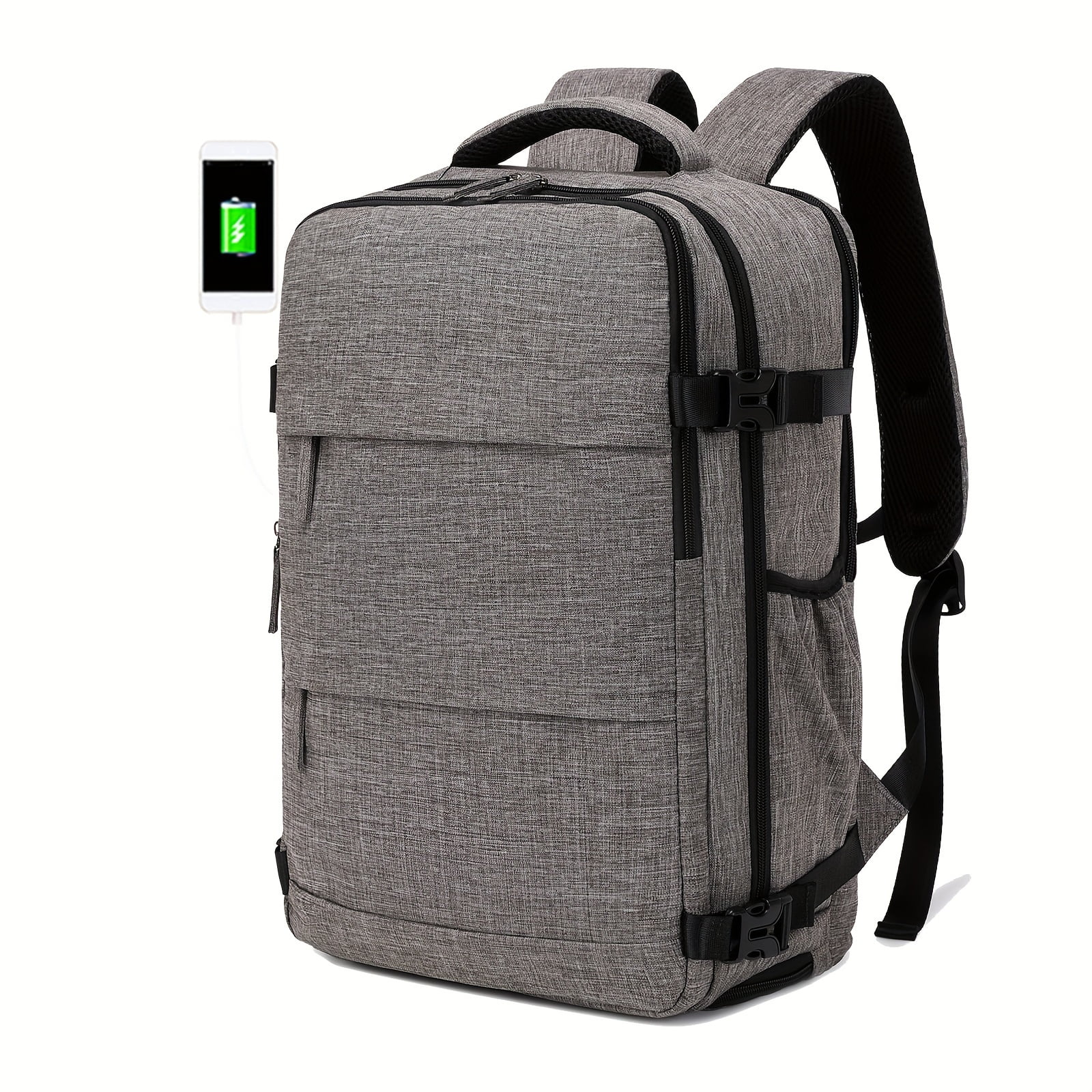 Large Laptop Computer Backpack, Airline-approved Travel Rucksack ...
