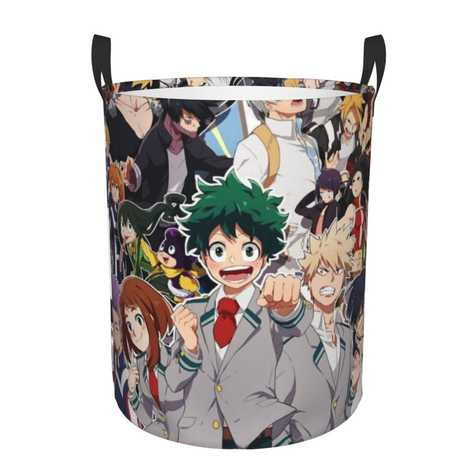 Large Laundry Basket with Handle, My Hero Academia Collapsible Laundry ...