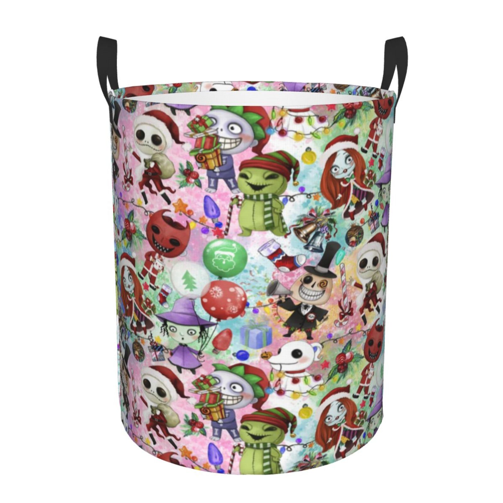 Large Laundry Basket With Handle, The Nightmare Before Christmas ...