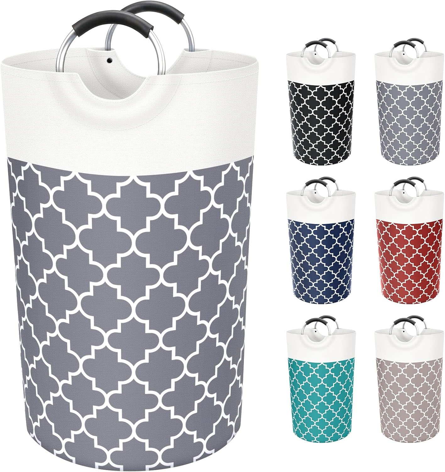 Large Laundry Basket Laundry Hamper Bag Washing Bin Clothes Bag ...