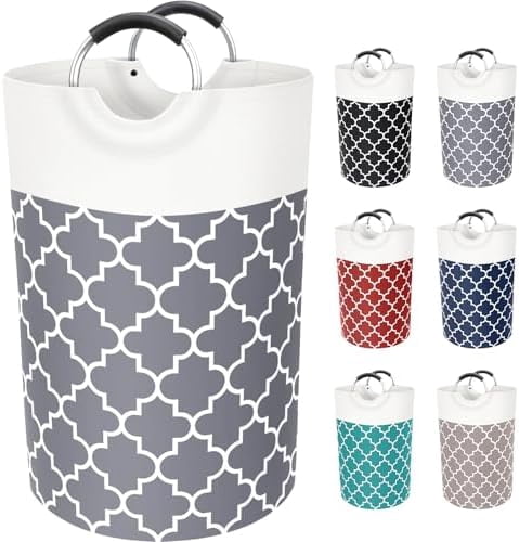 Large Laundry Basket Laundry Hamper Bag Washing Bin Clothes Bag ...