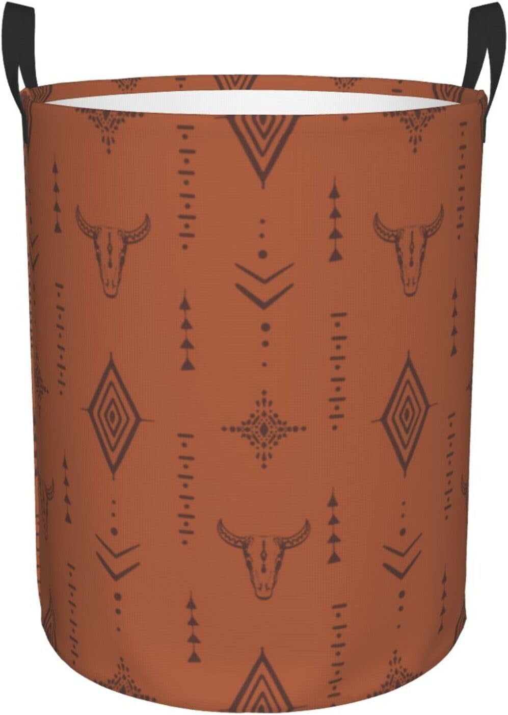 Large Laundry Basket Western Boho Home Decor Laundry With Handles ...