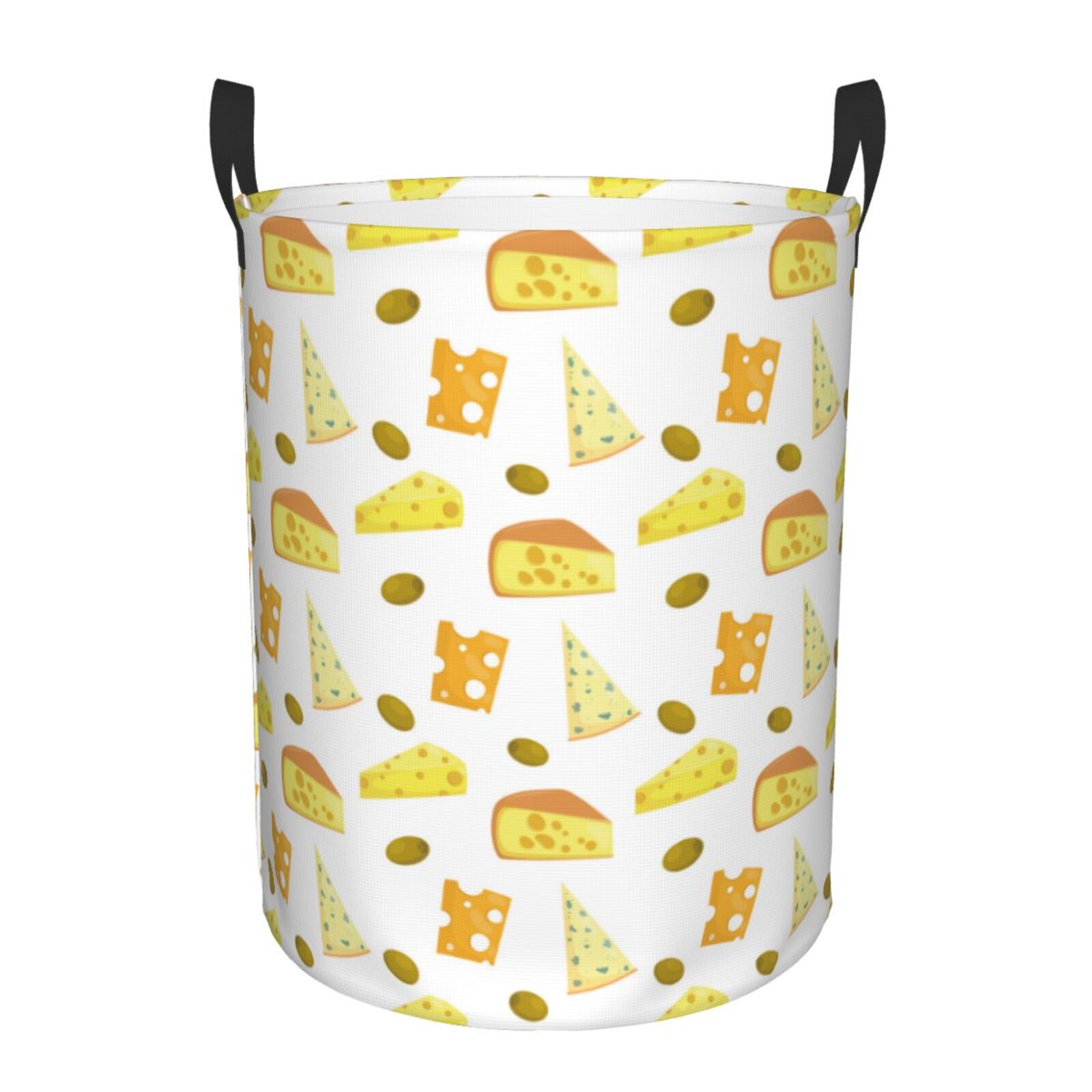 Large Laundry Basket with Handles - Cheese Cake Kids Baby Dirty Clothes ...