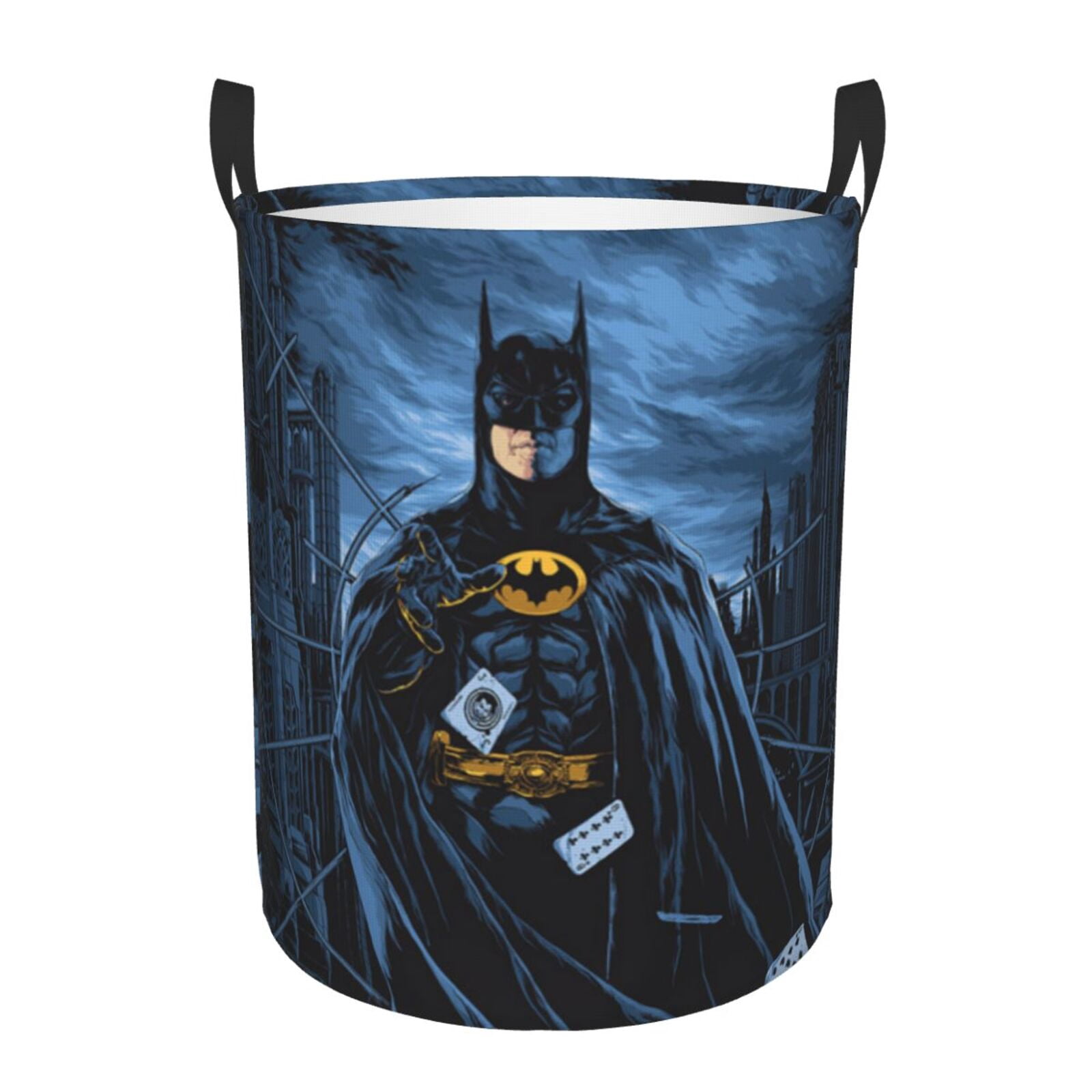 Large Laundry Hamper, Batman Collapsible Laundry Basket With Handles ...