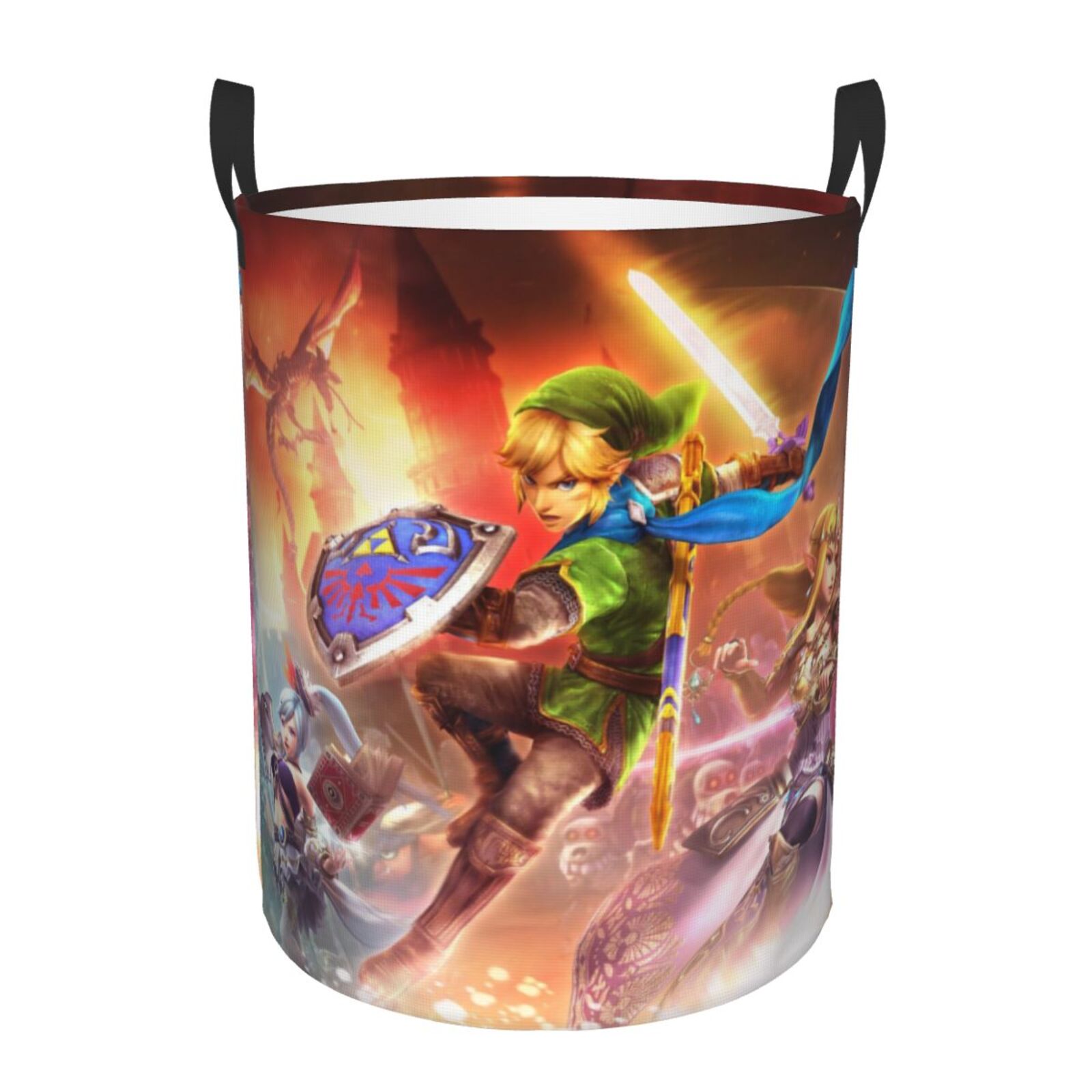 Large Laundry Hamper, The Legend of Zelda Collapsible Laundry Basket ...