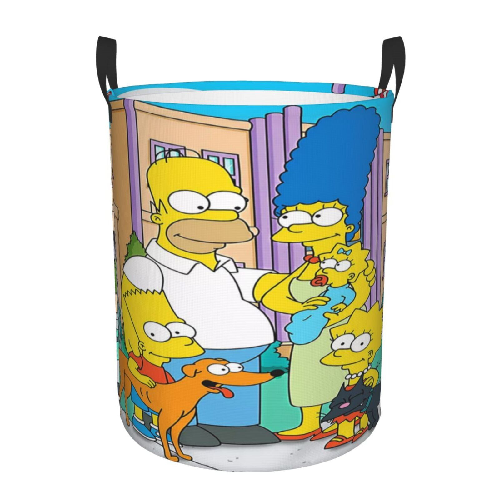 Large Laundry Hamper, The Simpsons Collapsible Laundry Basket With ...