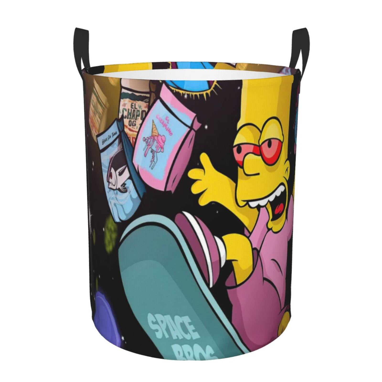 Large Laundry Hamper, The Simpsons Collapsible Laundry Basket With ...