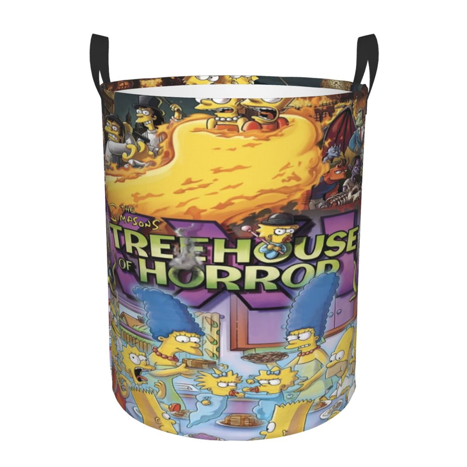 Large Laundry Hamper, The Simpsons Collapsible Laundry Basket With ...