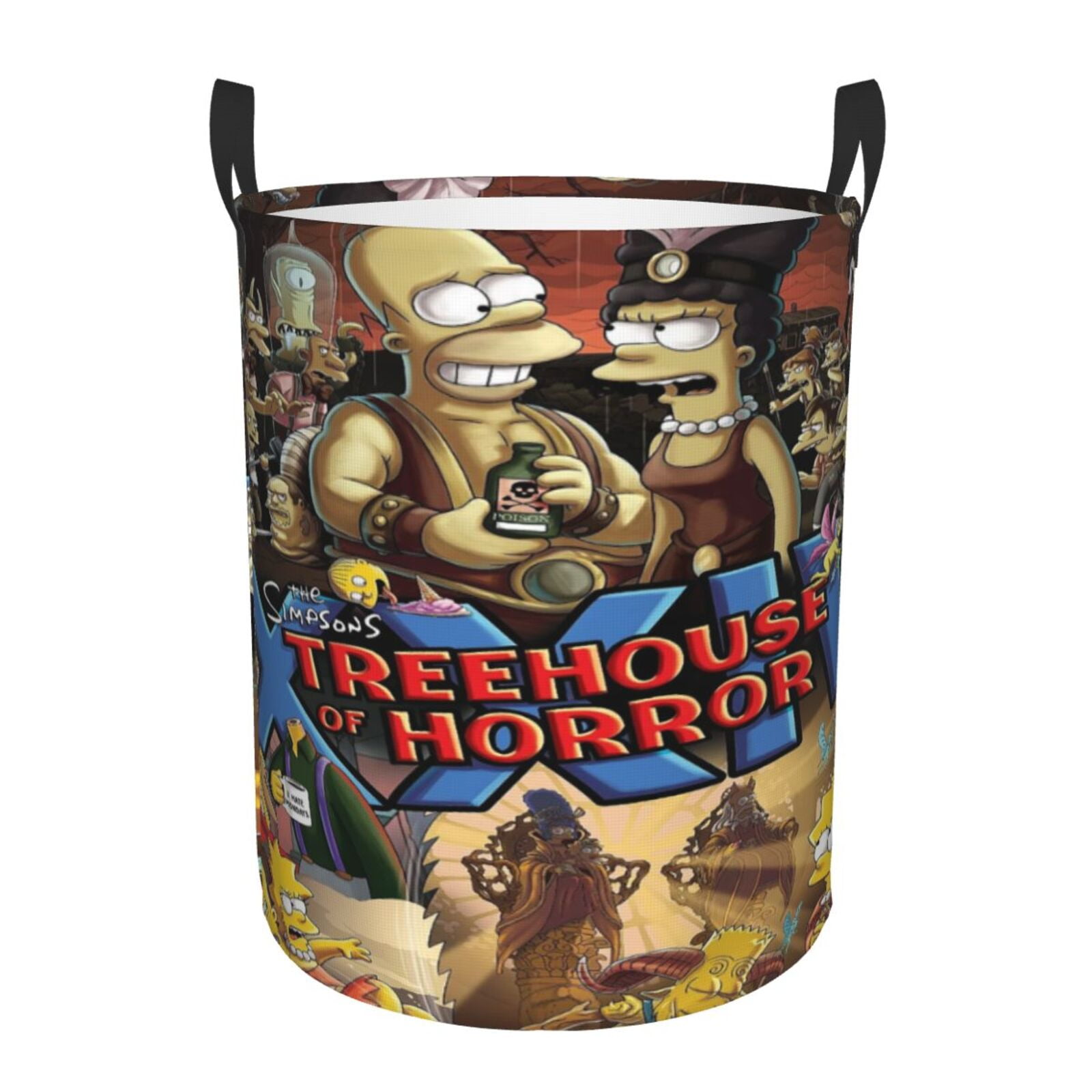Large Laundry Hamper, The Simpsons Collapsible Laundry Basket With ...