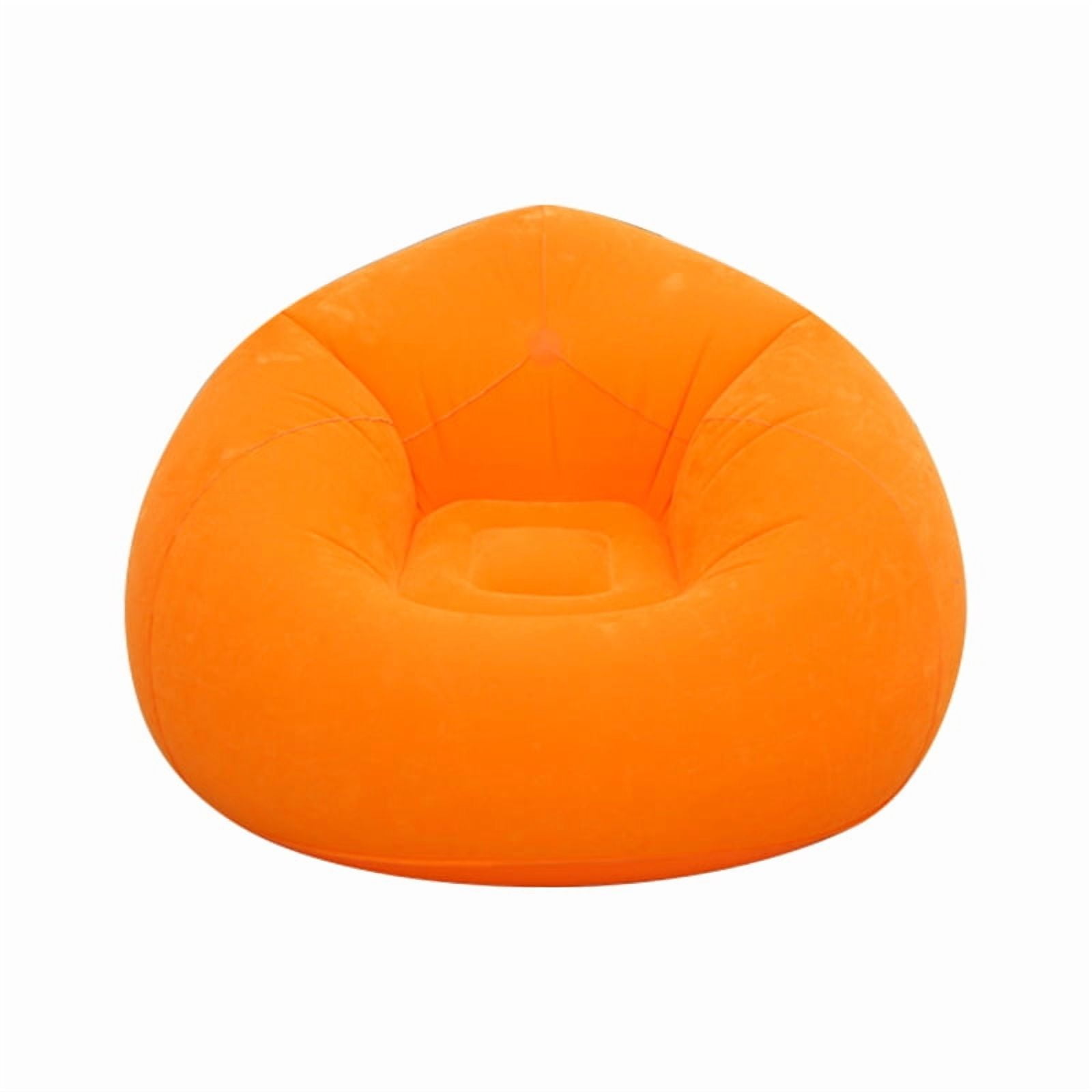 Large Lazy Inflatable Sofa Chairs PVC Lounger Seat Bean Bag Sofas Pouf ...