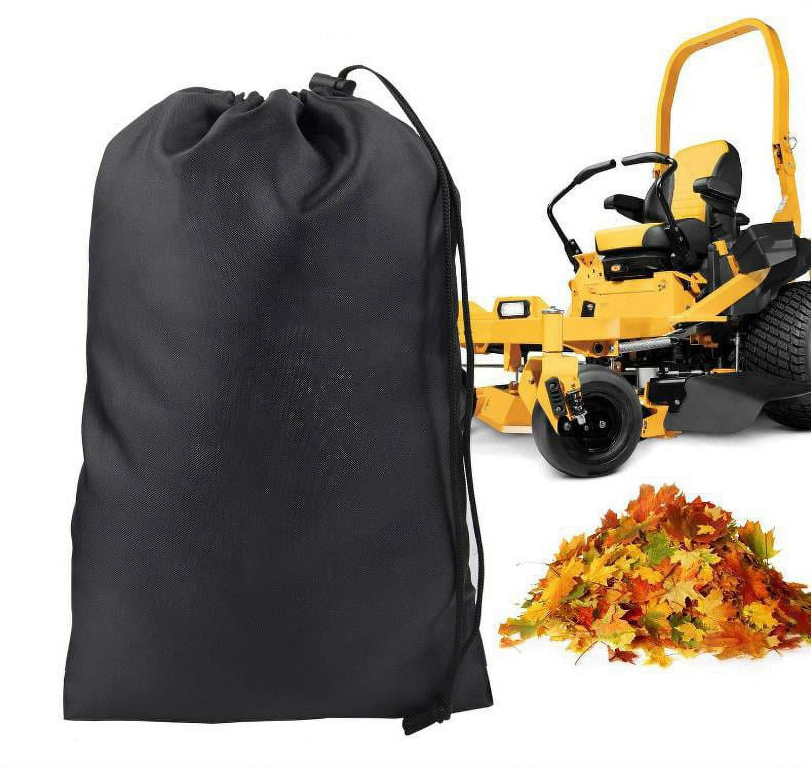 Large Leaf Bag Replacement Leaf Storage Bag Hay Mower Grass Bag Garden ...