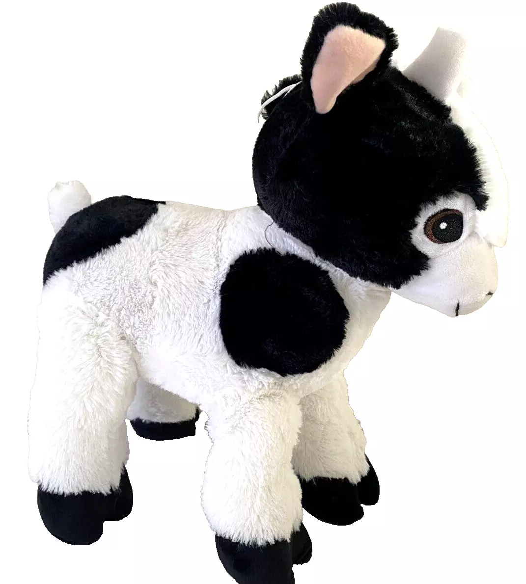 Large Lennie the Goat White & Black Standing 16 inch - Walmart.com