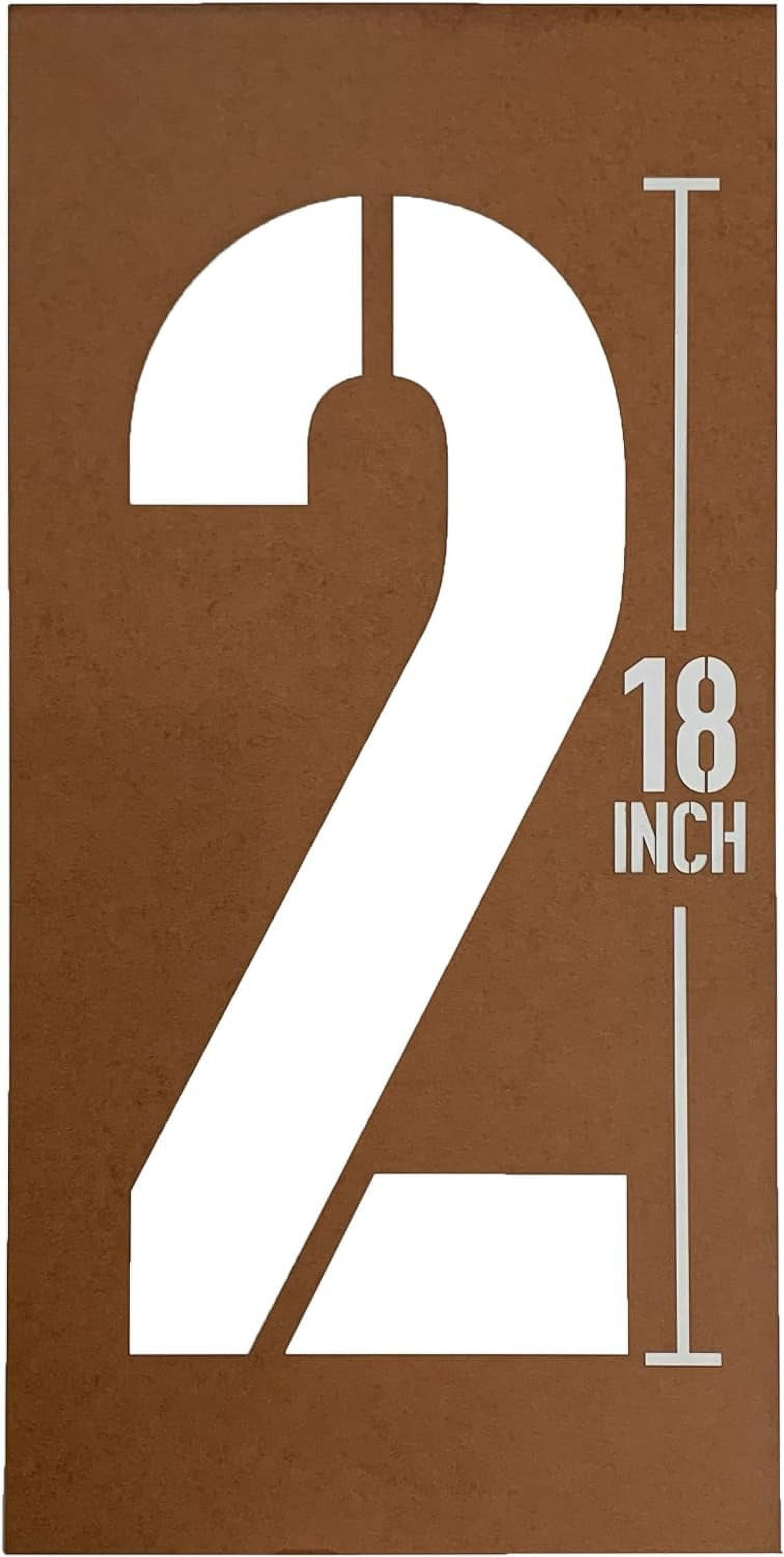 Large Letter Stencil | Choose Your Own Letters and Numbers | Large ...