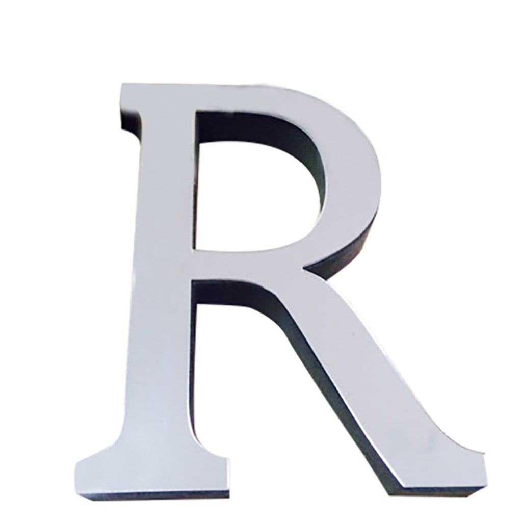 Large Letter Stickers for Party Backdrop Diy Art And Craft Vinyl Self ...