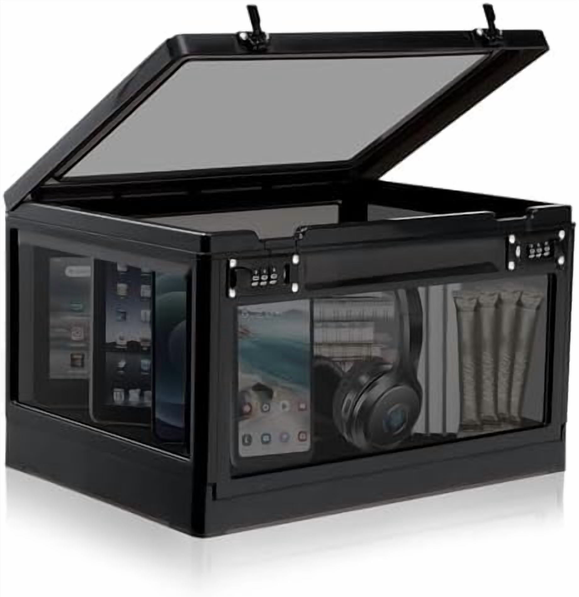 Large Lock Box for Personal Items, 24 Litre Combination Lockable ...