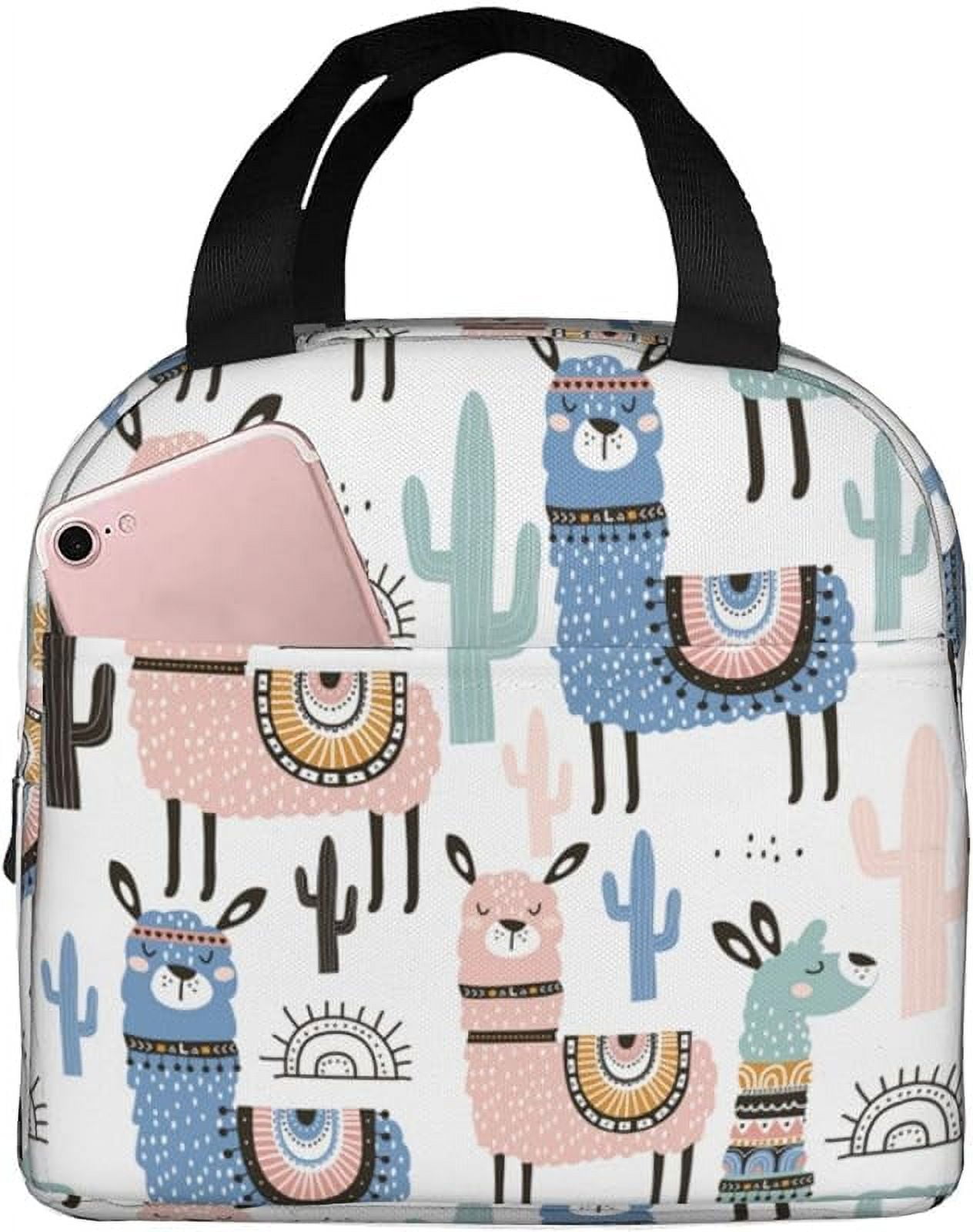 Large Lunch Bag Lgbt Gay Homosexual Lesbian Rainbow Lips Insulated