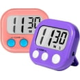 Large Magnetic Digital Timer for Classroom Teachers & Kids, 2-Pack ...