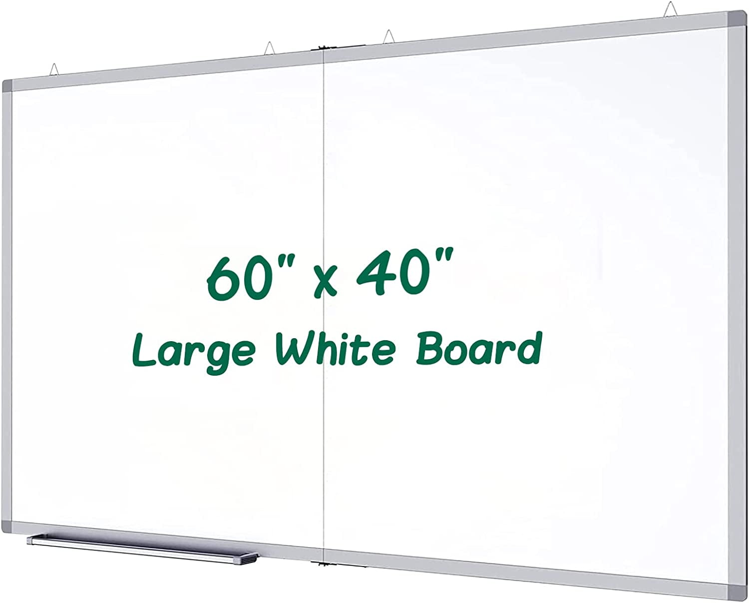 Large Magnetic Whiteboard,Wall Mount Folding White Board 60x40 in ...
