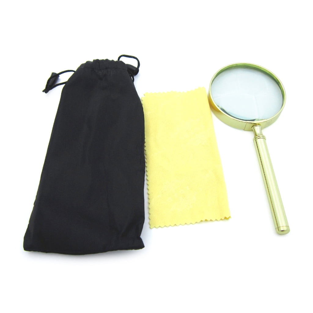Large Magnifying Glass 30X Handheld Reading Magnifier for Seniors & Kid ...