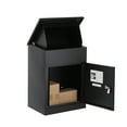 Large Mailbox for Parcel, IPX3 Waterproof, Anti-Theft Baffle, Wall ...