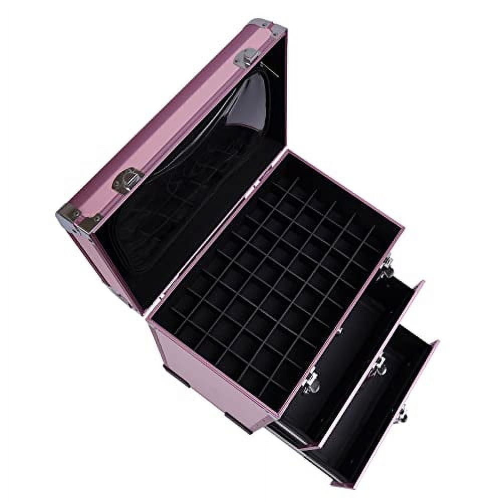 Large Makeup Trolley With Lock Makeup Bag With Separation, Makeup ...
