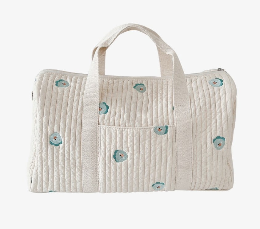 Large Maternity Bag for Baby Diaper Maternal Mommy Bag Quilted Nappy ...