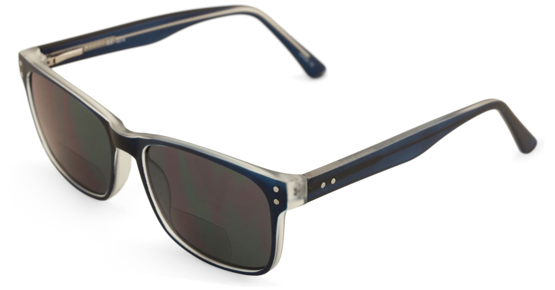 Large Men Premium Rectangular BIFOCAL Reading Glasses Optical Frame ...