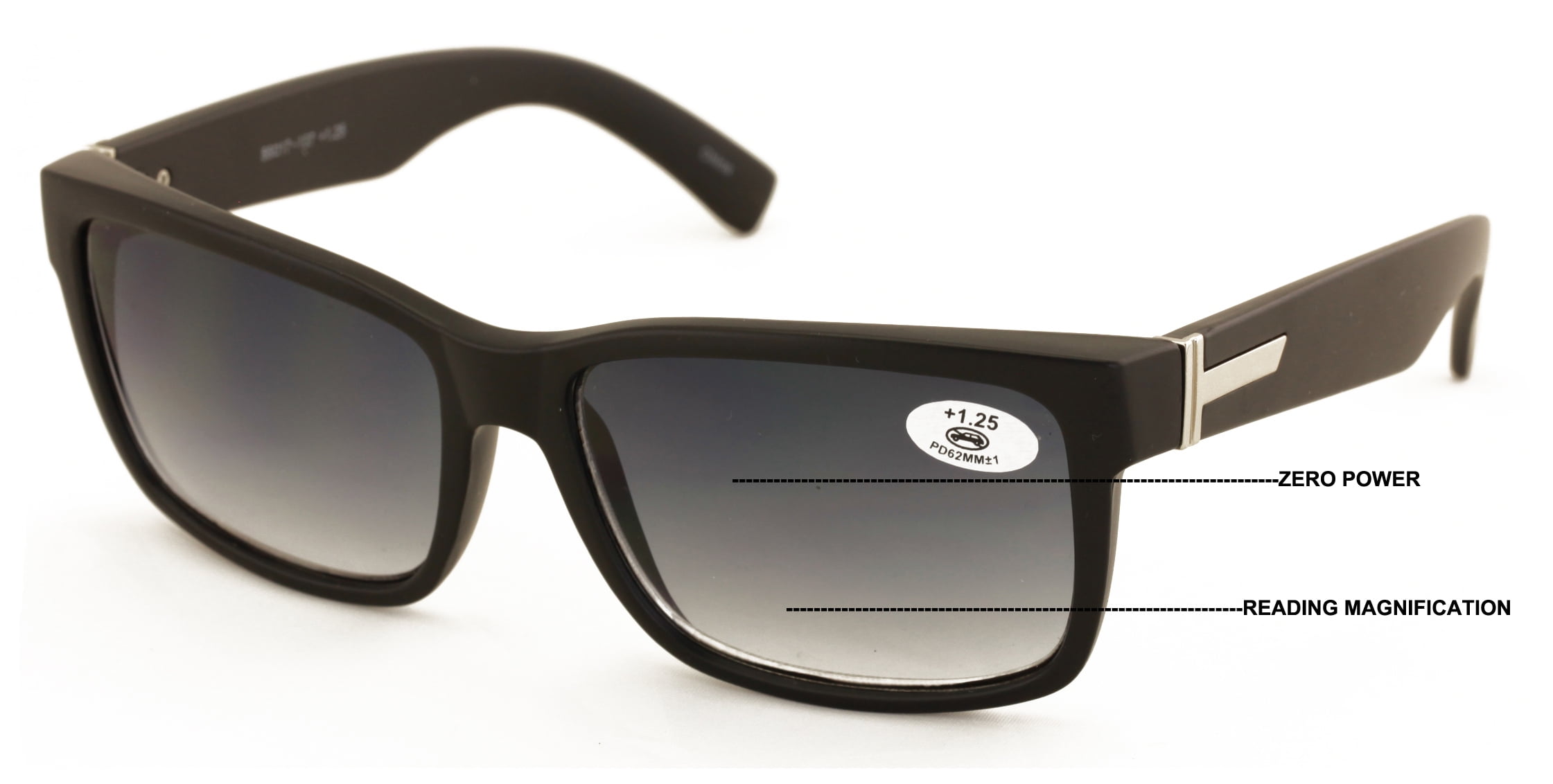 Large Men Progressive Bifocal Reading SunGlasses - UV400 Protection ...